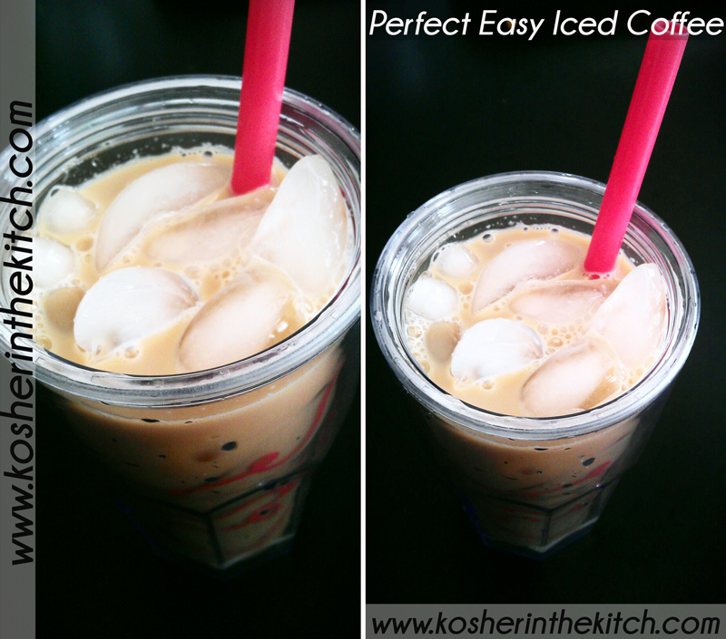 Perfect Easy Iced Coffee - Kosher In The Kitch!