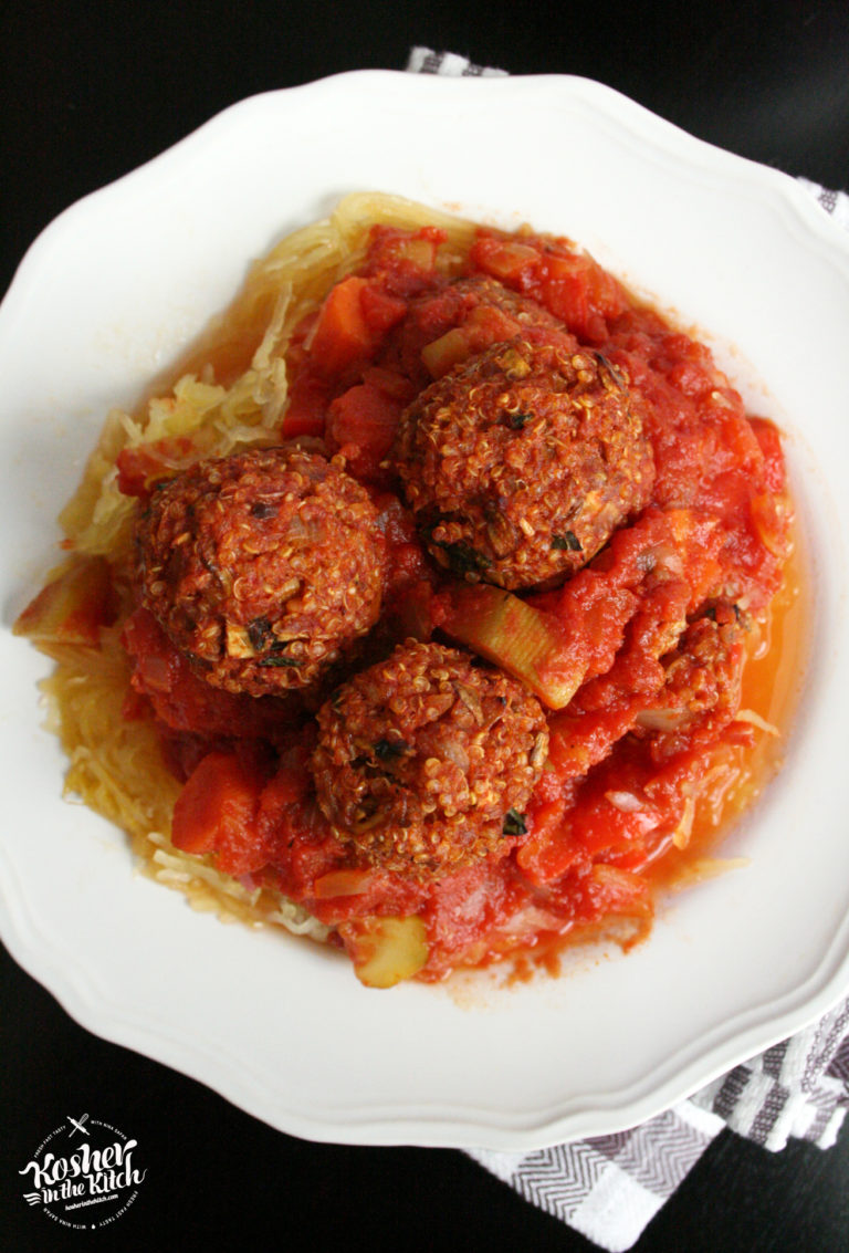 Quinoa Meatballs - Kosher In The Kitch!