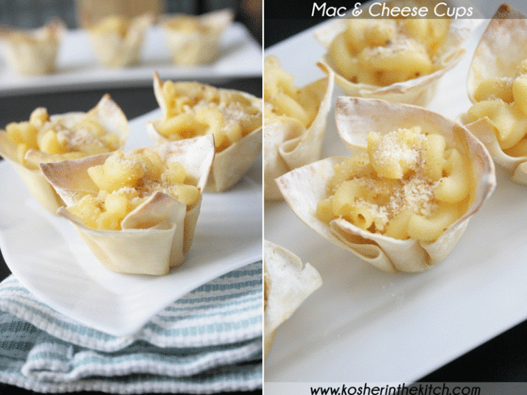 Mac and Cheese Cups - Kosher In The Kitch!