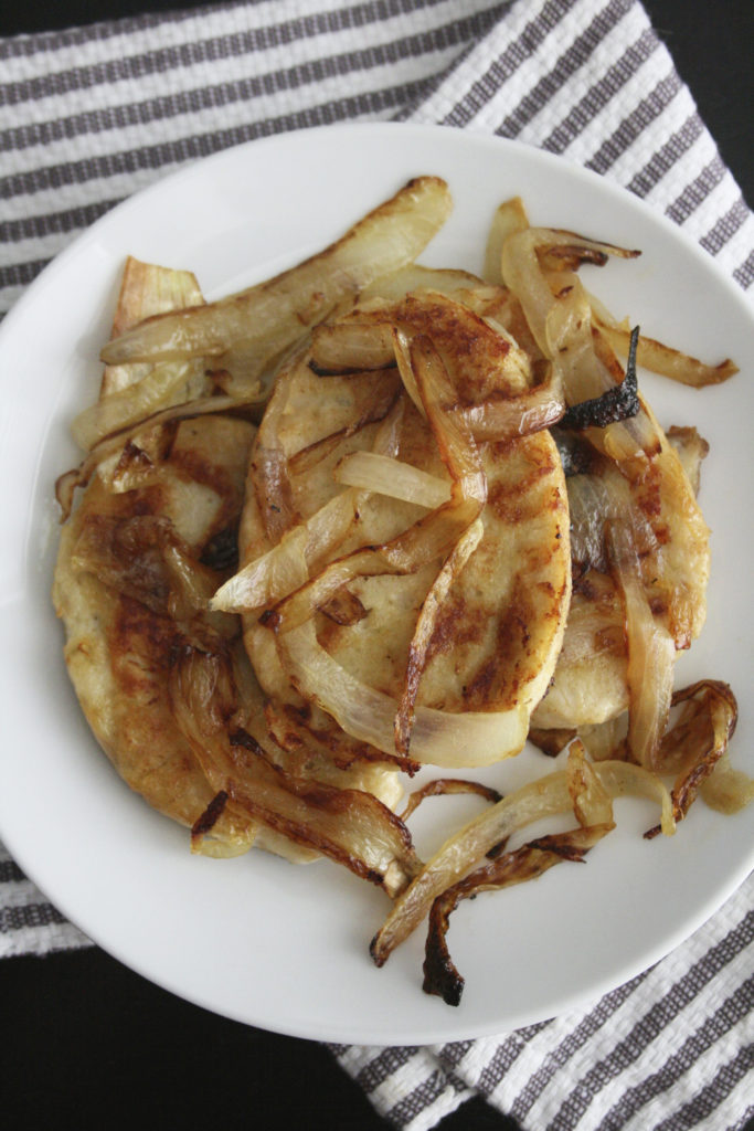 Fried Gefilte Fish Patties with Onions - Kosher In The Kitch!