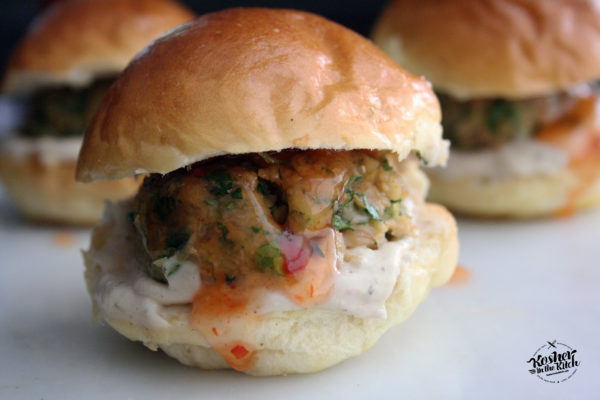 Falafel Sliders - Kosher In The Kitch!