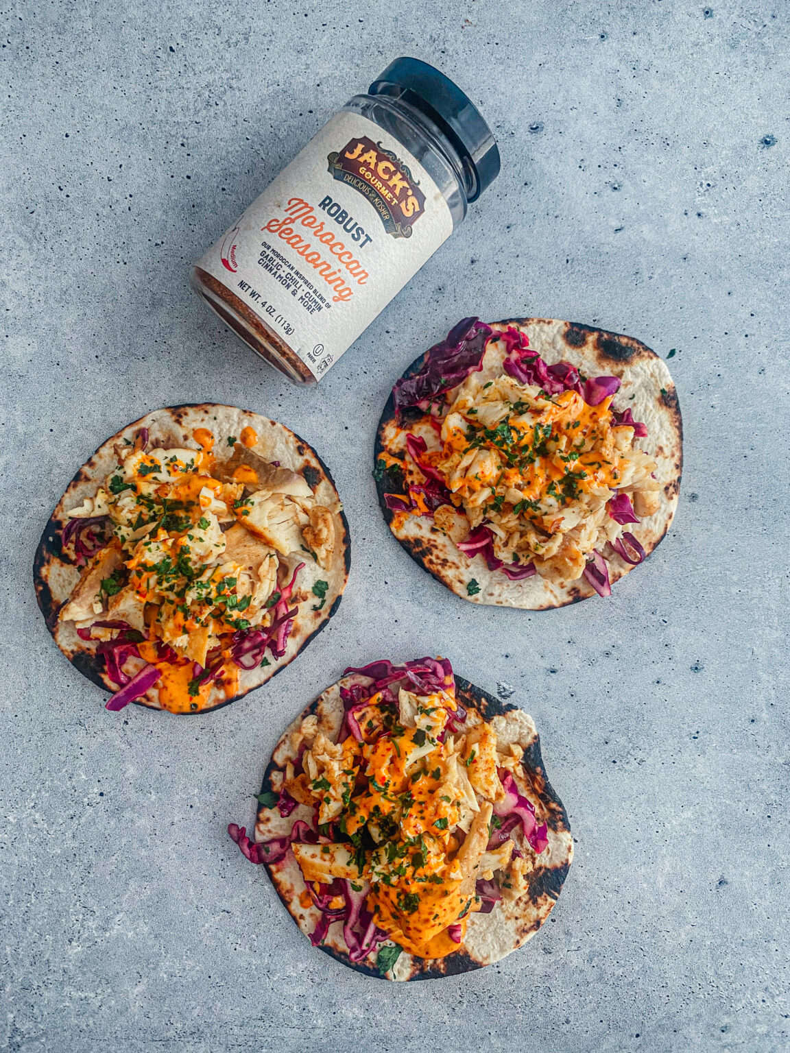 Moroccan Spiced Fish Tacos - Kosher In The Kitch!