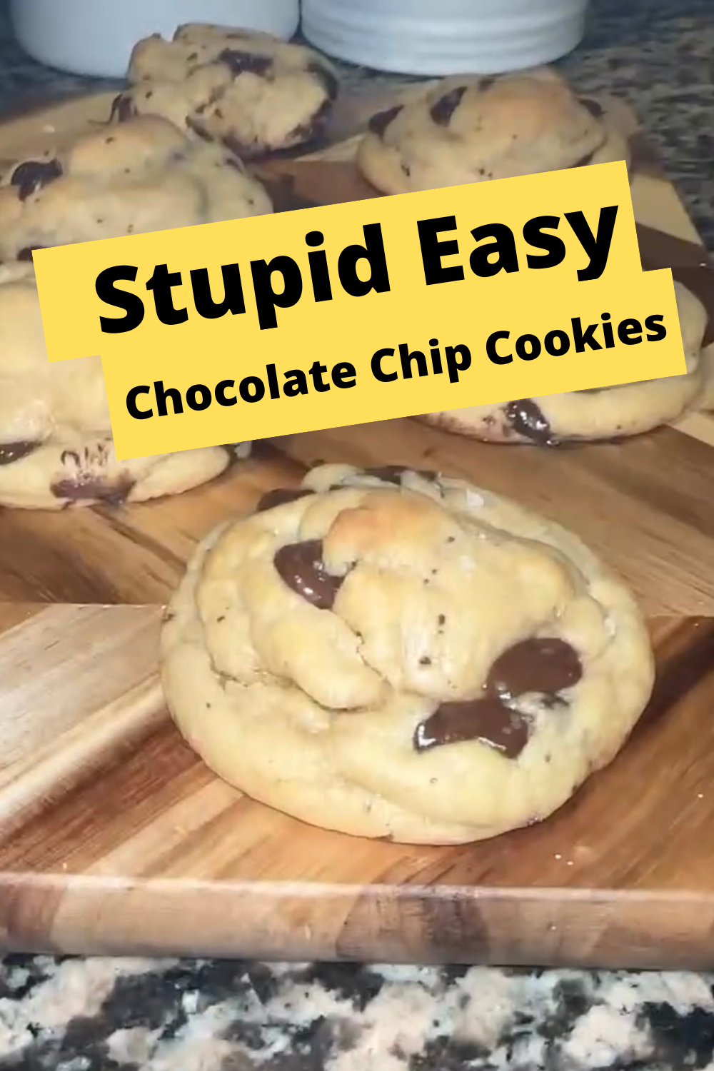 Stupid Easy Chocolate Chip Cookies (No Mixer, No Chill) - Kosher In The ...